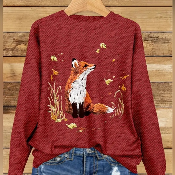 Sweaters | Fox Sweater | Poshmark